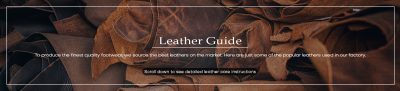 Leather Guide – Grasshoppers